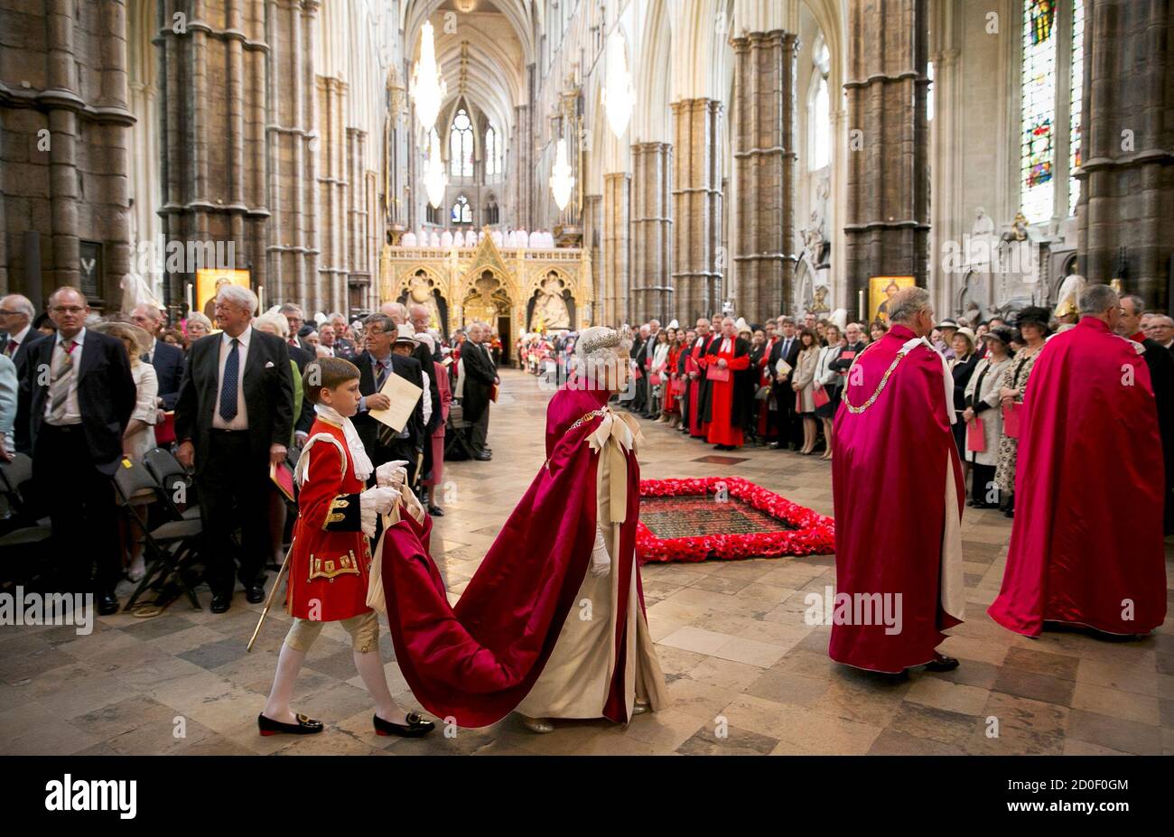 Page of honour to the queen hi-res stock photography and images - Alamy