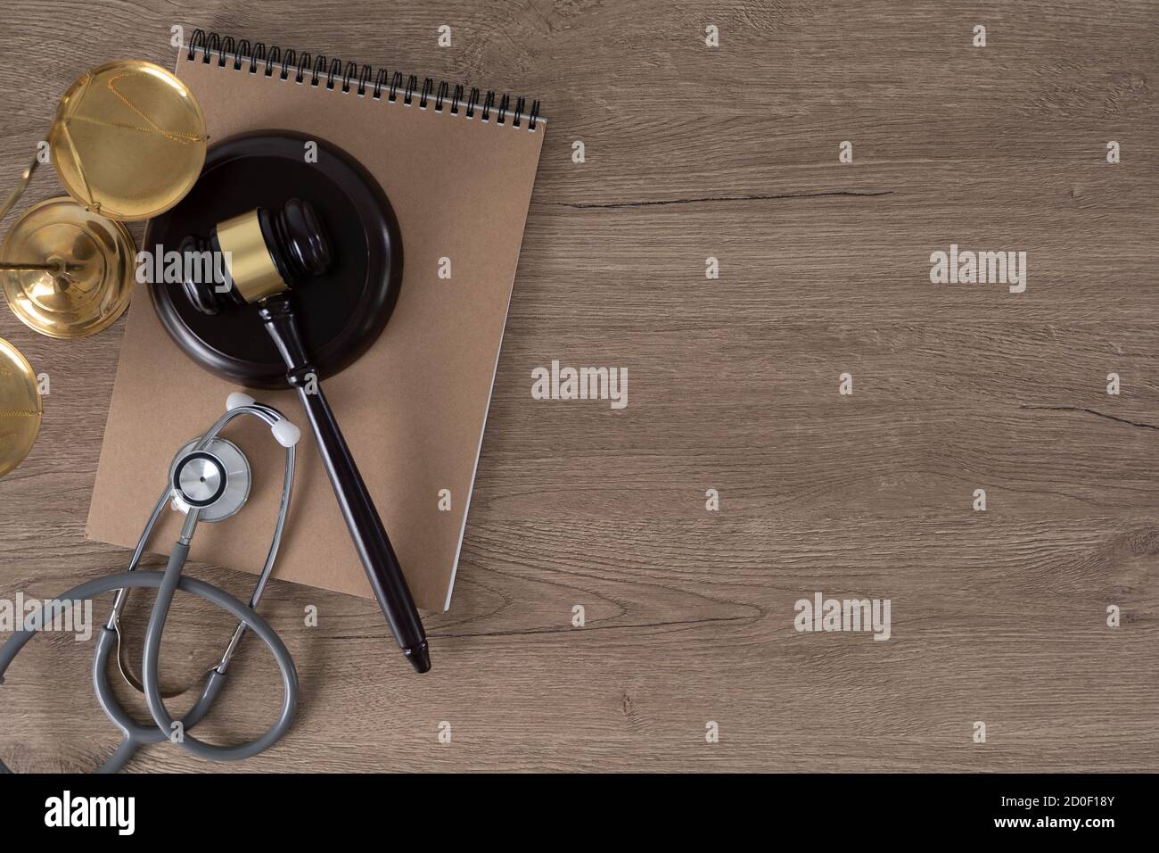 Medical law concept with justice scales hi-res stock photography and ...