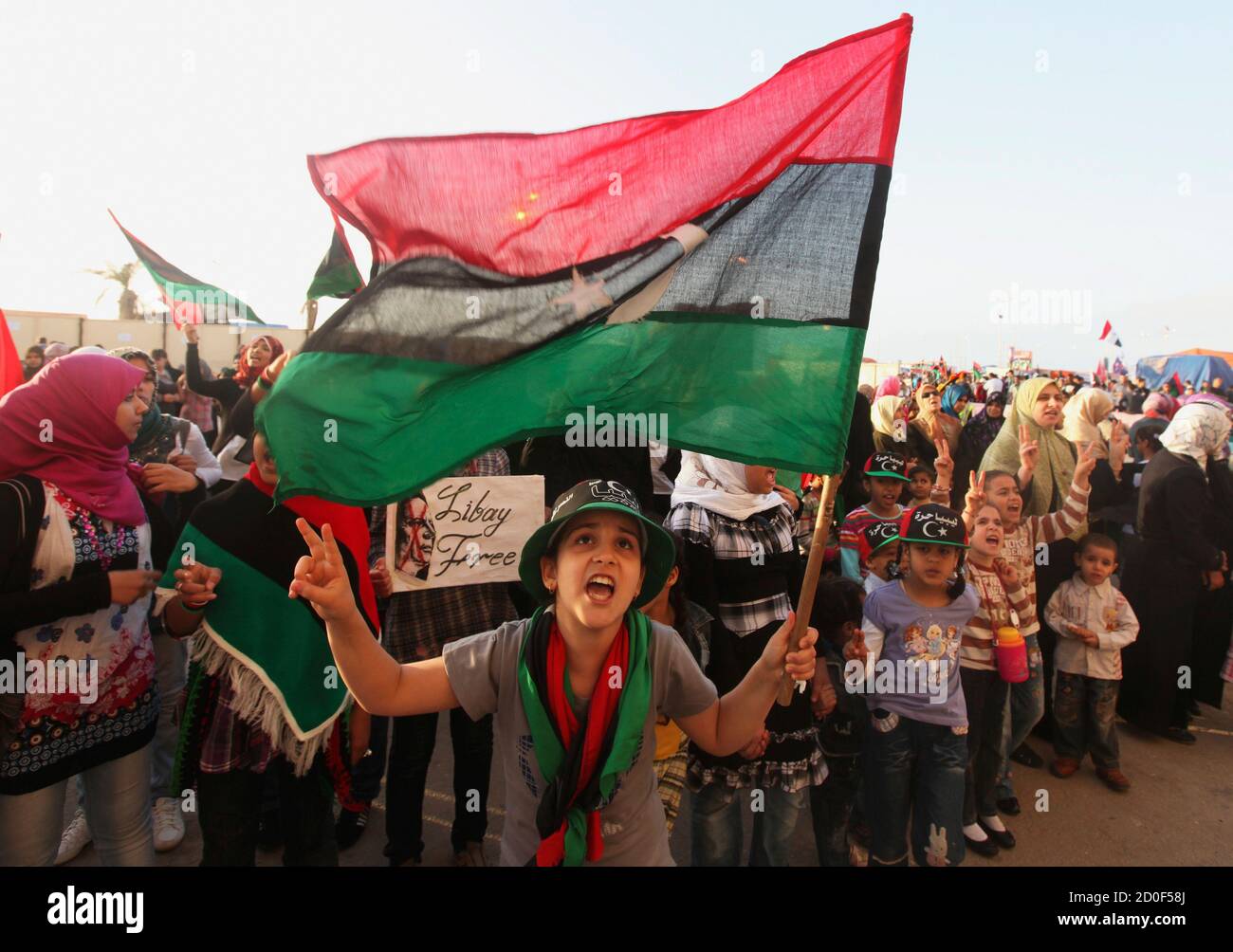 Libya Flag Gaddafi High Resolution Stock Photography and Images - Alamy