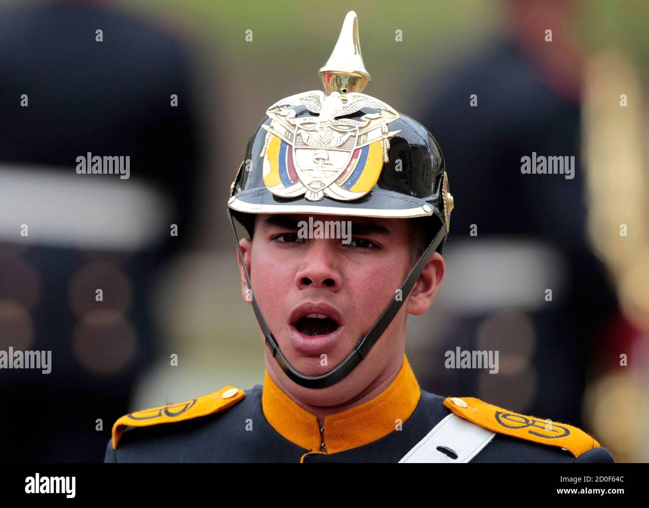 Presidential guard bogotá colombia hi-res stock photography and images ...