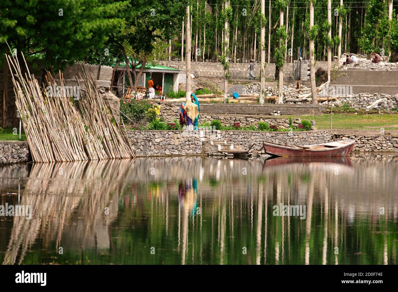 Lower Kachura Lake, also known as Shangrila Lake is located in Kachura ...