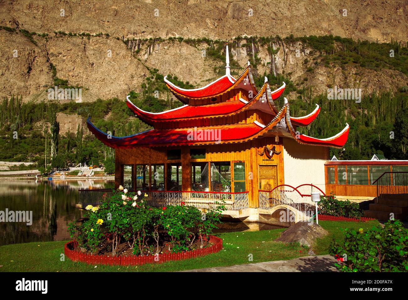 Lower Kachura Lake, also known as Shangrila Lake is located in Kachura ...