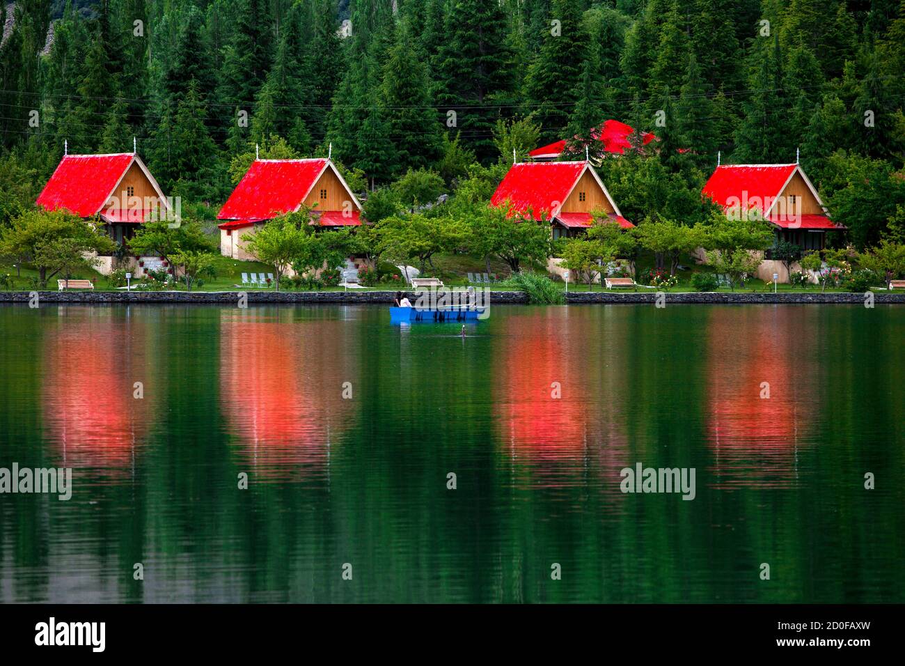 Lower Kachura Lake, also known as Shangrila Lake is located in Kachura ...