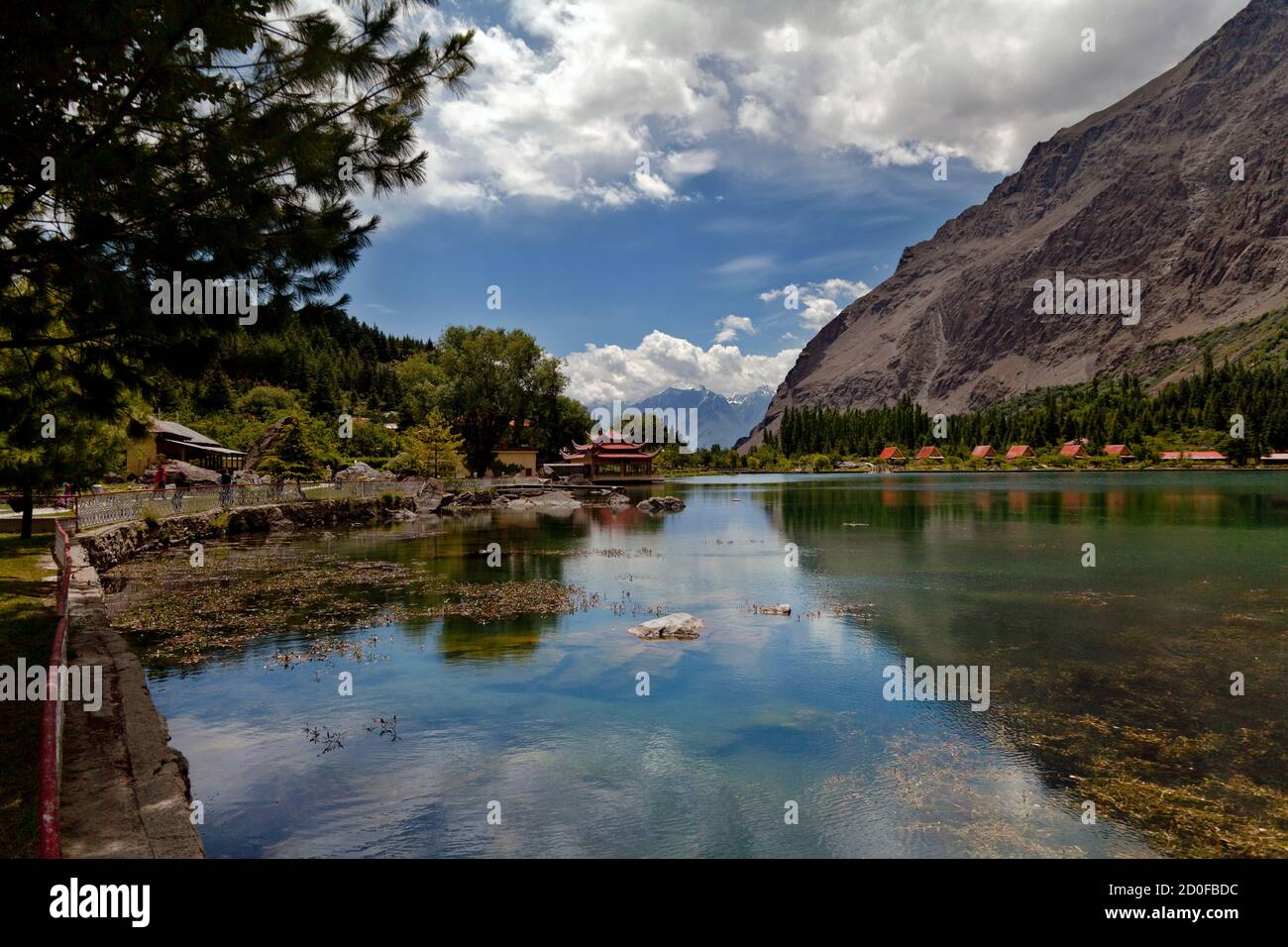Lower Kachura Lake, also known as Shangrila Lake is located in Kachura ...