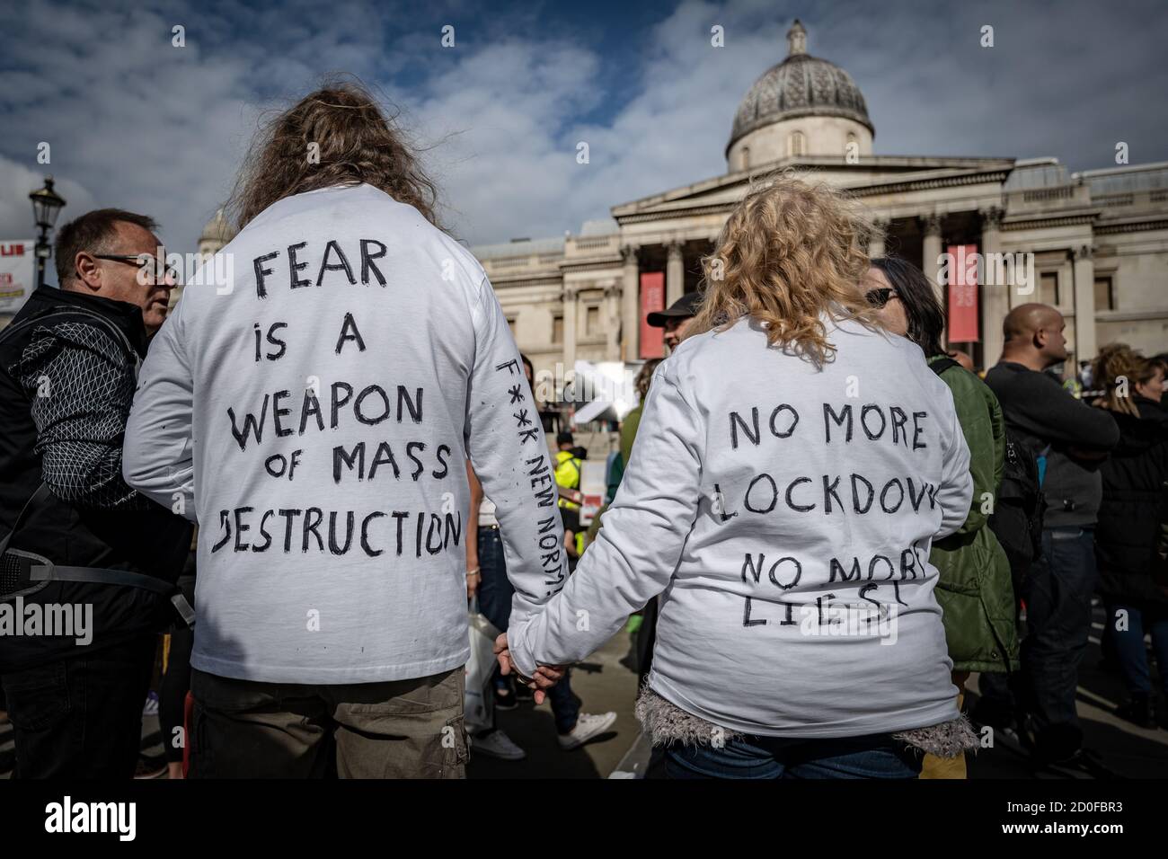 Thousands of maskless demonstrators ignore social distancing for ‘We Do ...