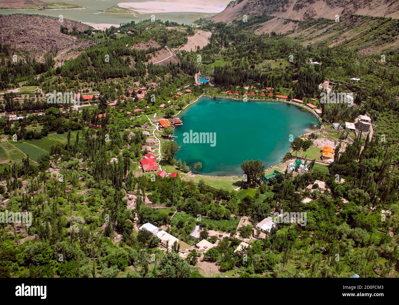 Lower Kachura Lake, also known as Shangrila Lake is located in Kachura ...
