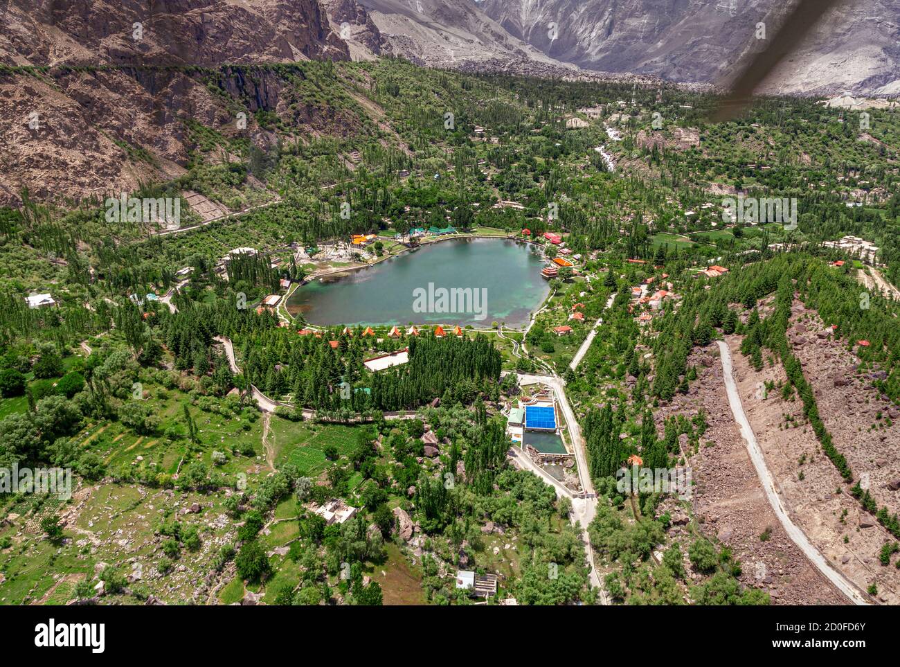 Lower Kachura Lake, also known as Shangrila Lake is located in Kachura ...