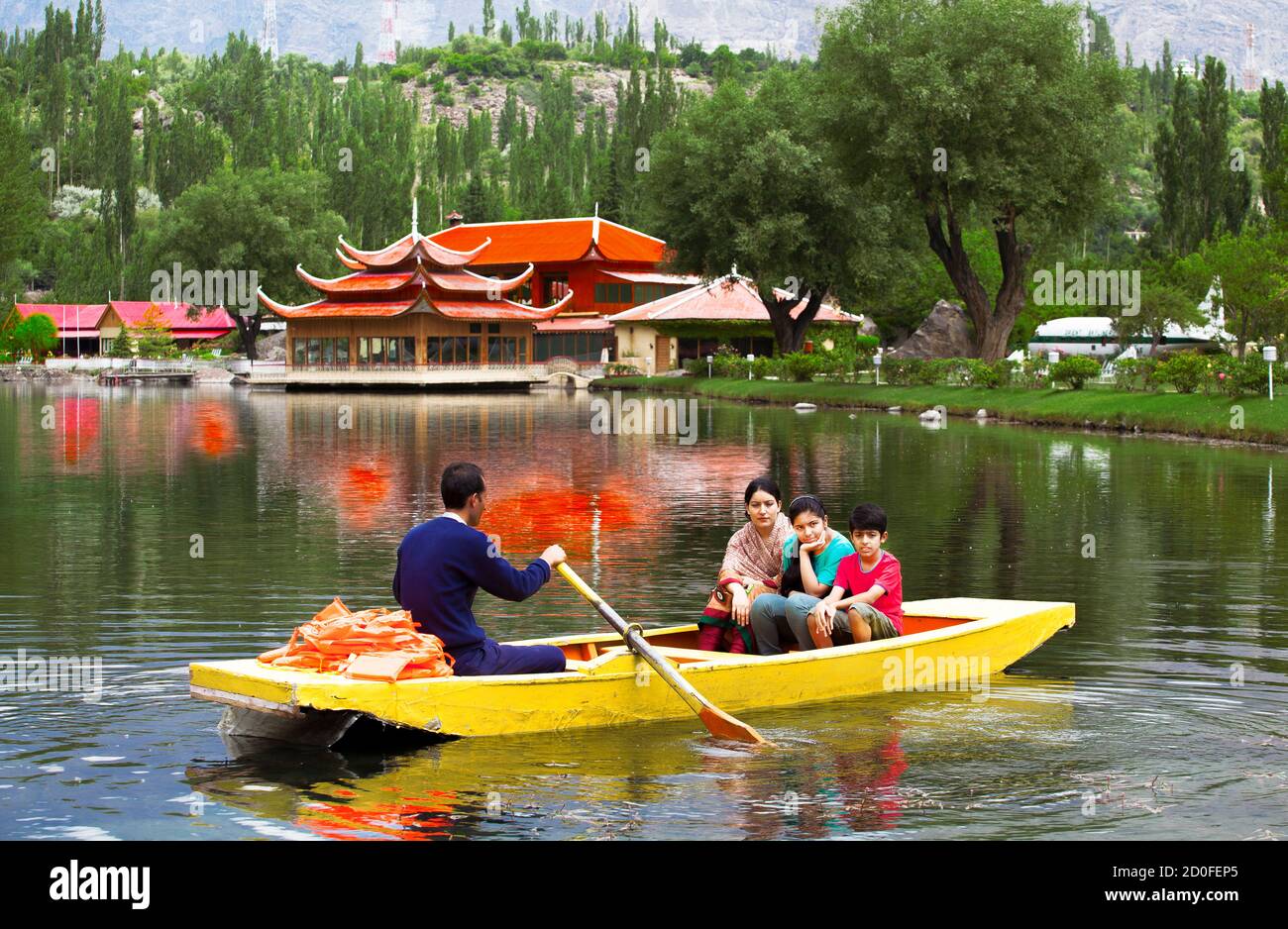 Lower Kachura Lake, also known as Shangrila Lake is located in Kachura ...