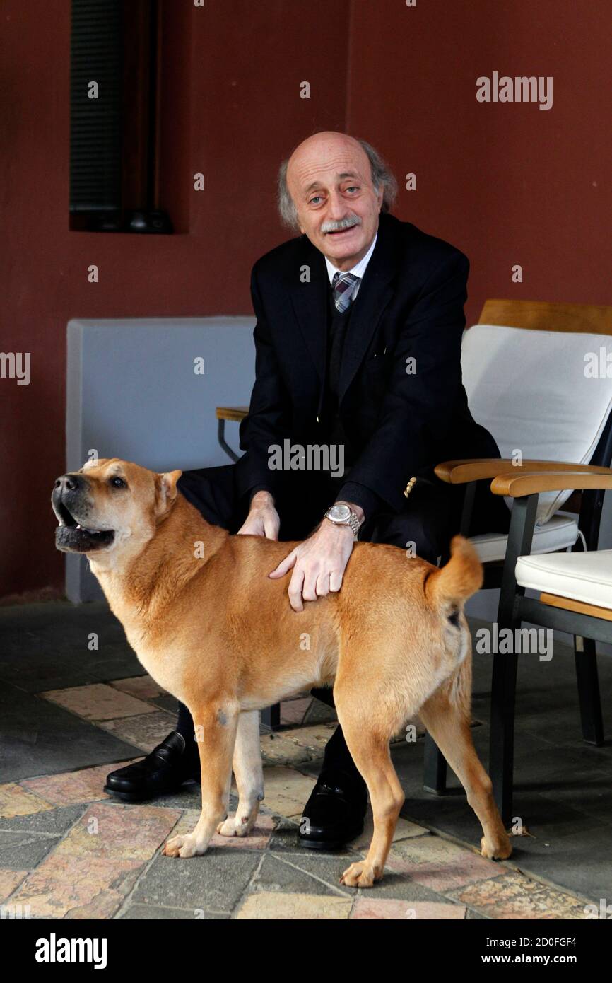 Walid jumblatt hi-res stock photography and images - Alamy