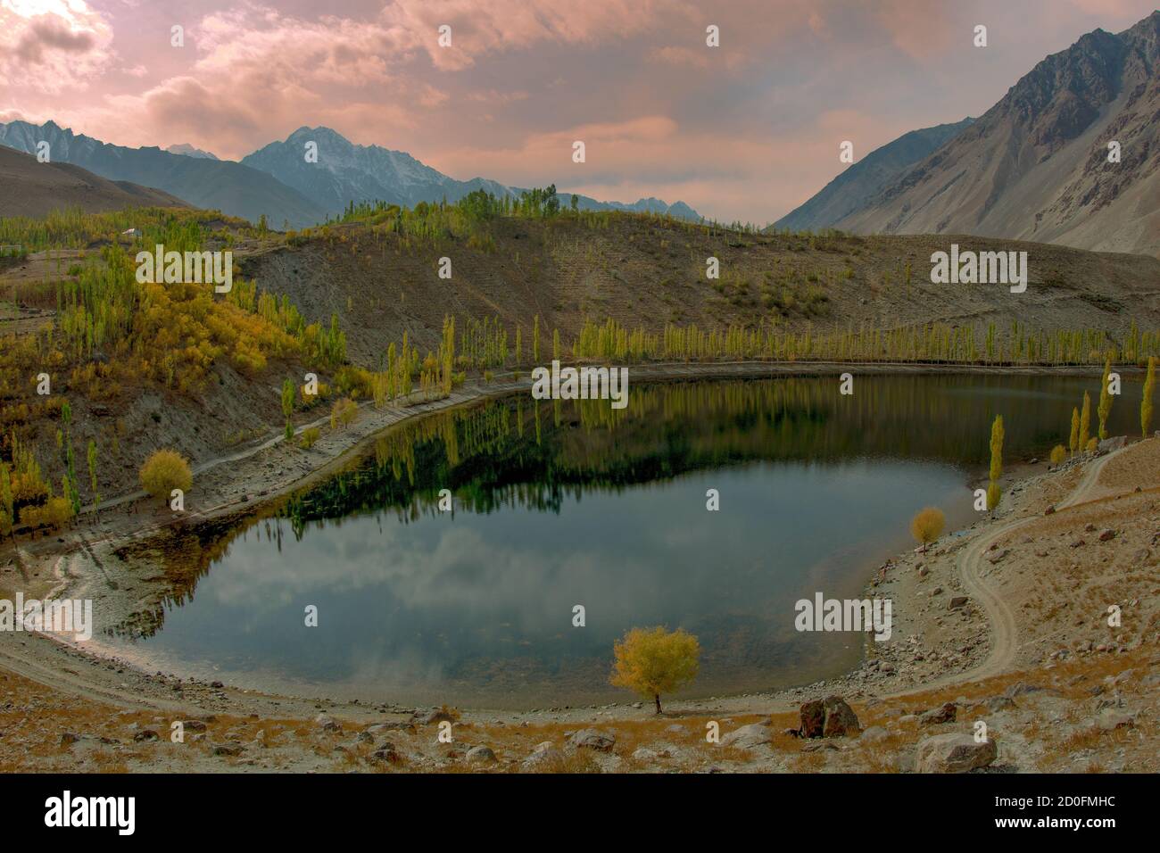 Phander Lake is situated in the Phander Village, in Koh-i-Ghizer ...