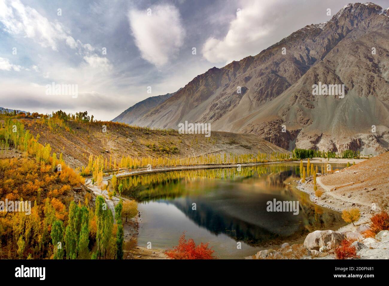 Phander Lake is situated in the Phander Village, in Koh-i-Ghizer ...