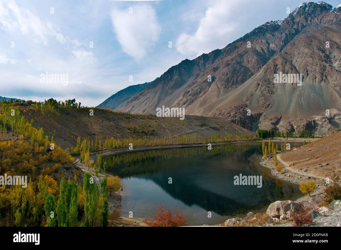 Phander Lake is situated in the Phander Village, in Koh-i-Ghizer ...