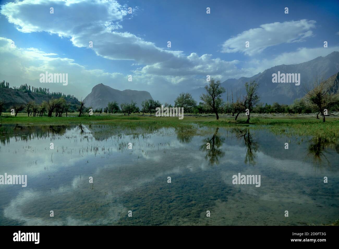 landscapes of northern areas of gilgit Baltistan , Pakistan Stock Photo ...