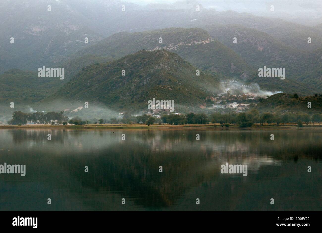 Uchhali is a saltwater lake in Soan Sakaser Valley in the southern Salt ...