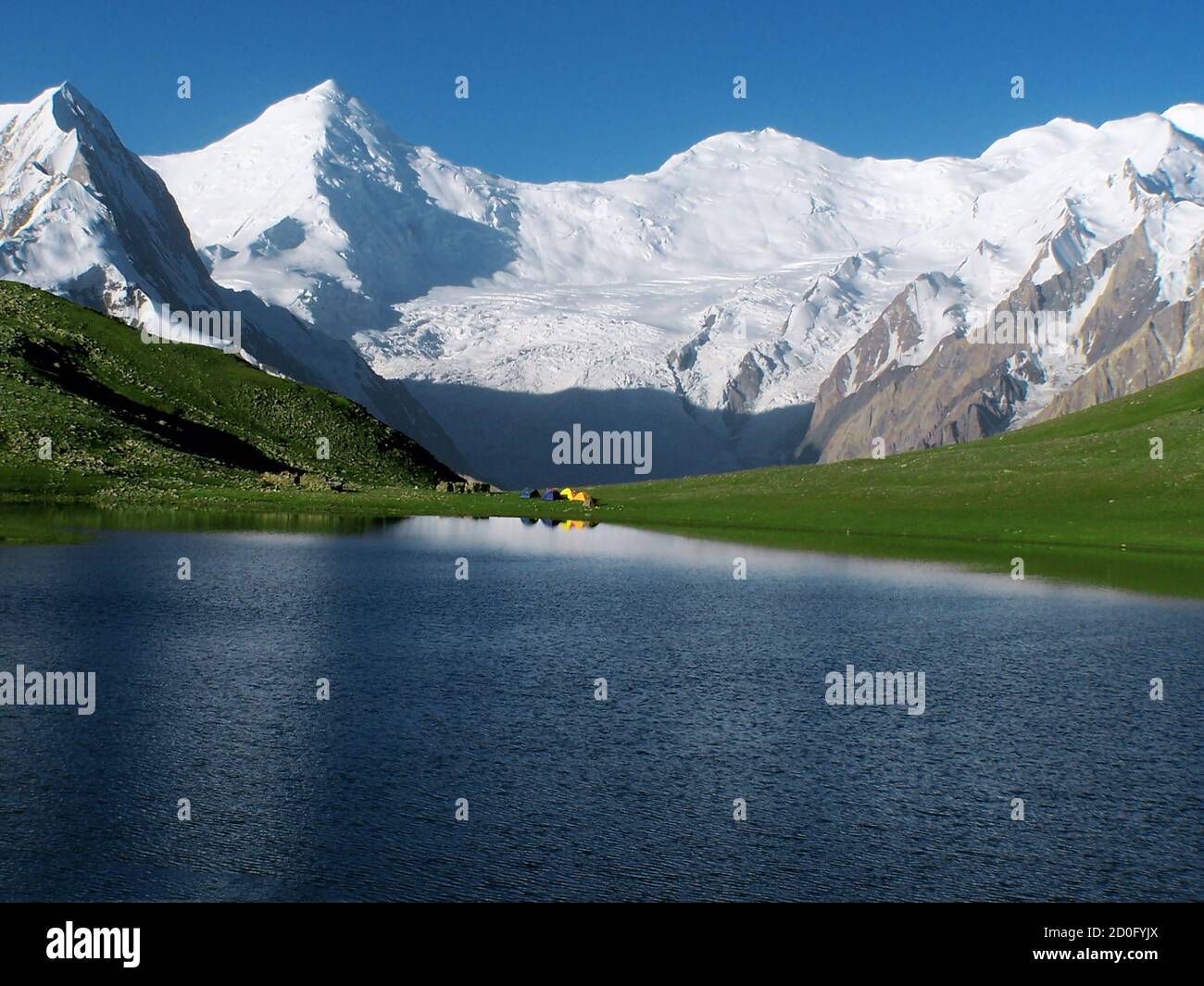 Rush Lake is a high altitude lake located in Nagar Valley, Gilgit ...