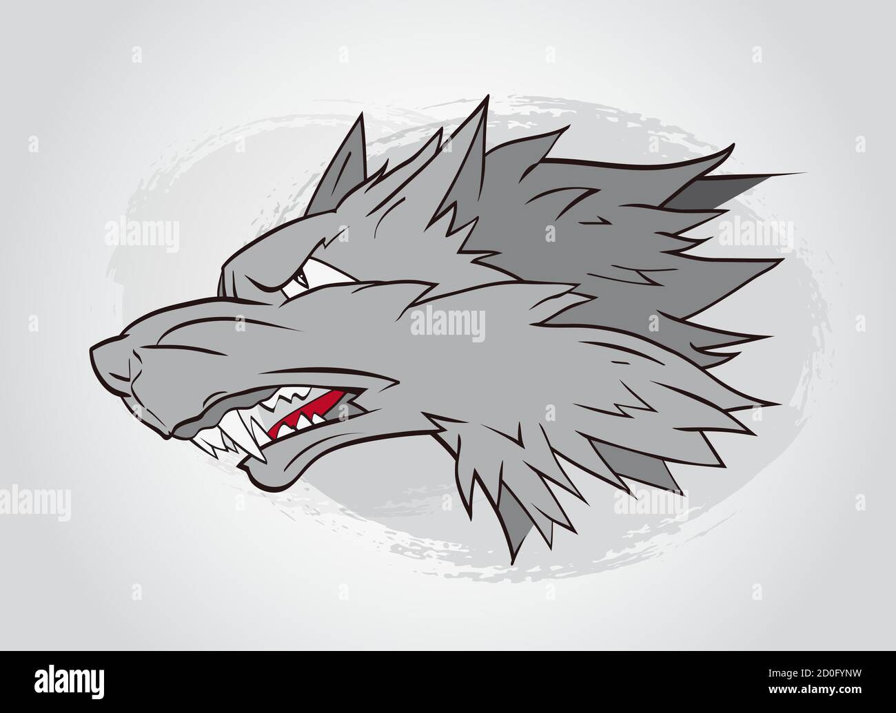 Wolfs teeth hi-res stock photography and images - Alamy