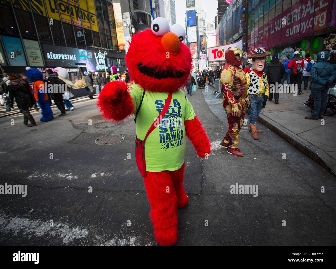 New york usa muppet character hi-res stock photography and images - Alamy