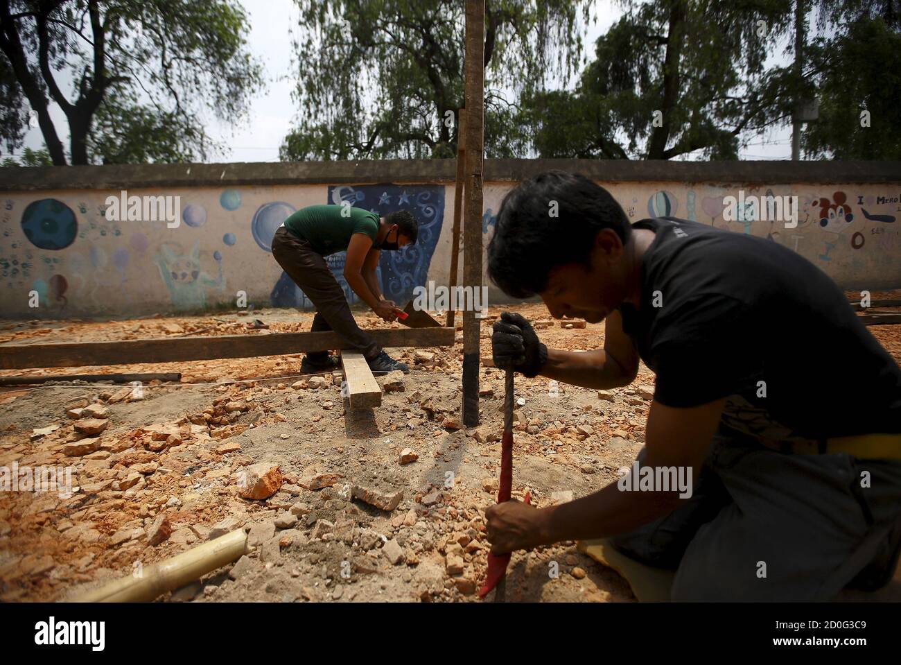 Earthquake Affected School Classroom High Resolution Stock Photography ...