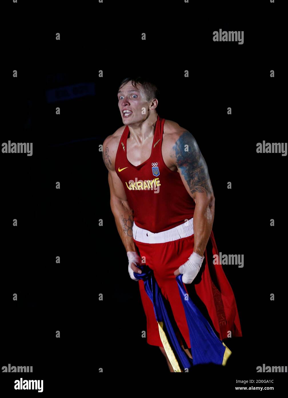 Oleksandr usyk celebrates hi-res stock photography and images - Alamy