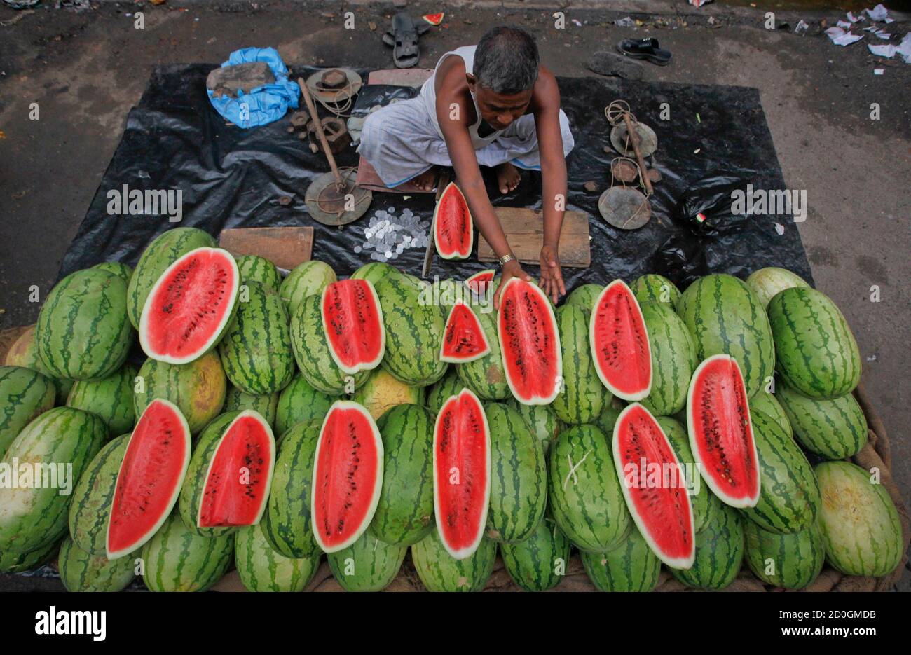 India Watermelon Sale High Resolution Stock Photography and Images - Alamy