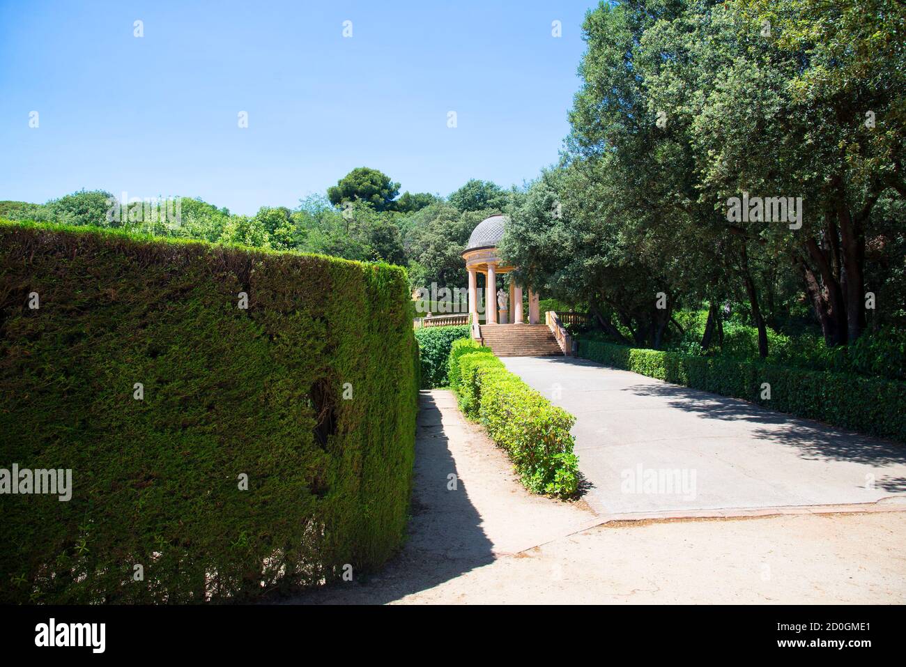 Labyrinth parc, Parc del Laberint Horta Stock Photo - Alamy