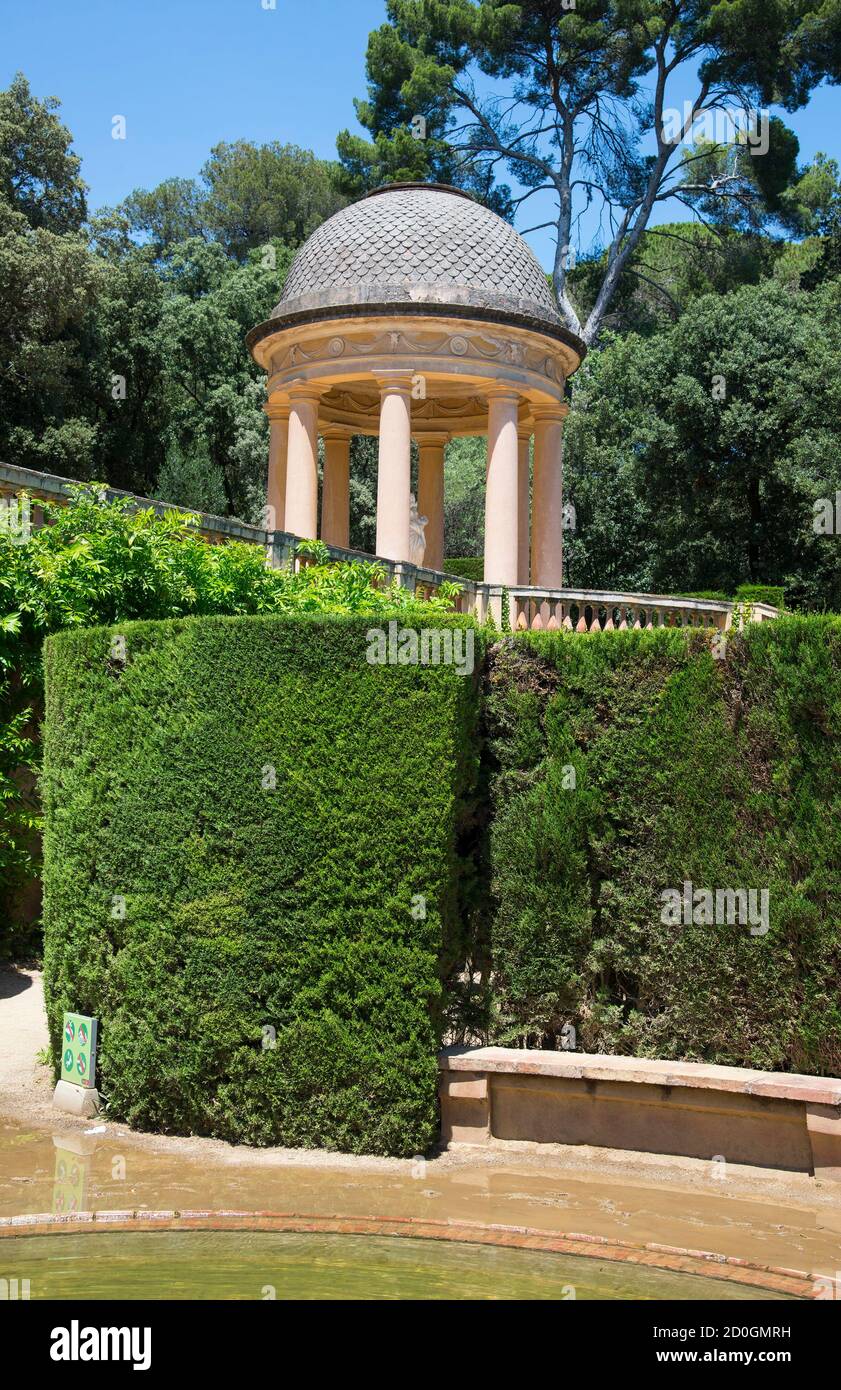 Labyrinth park horta barcelona catalonia hi-res stock photography and ...