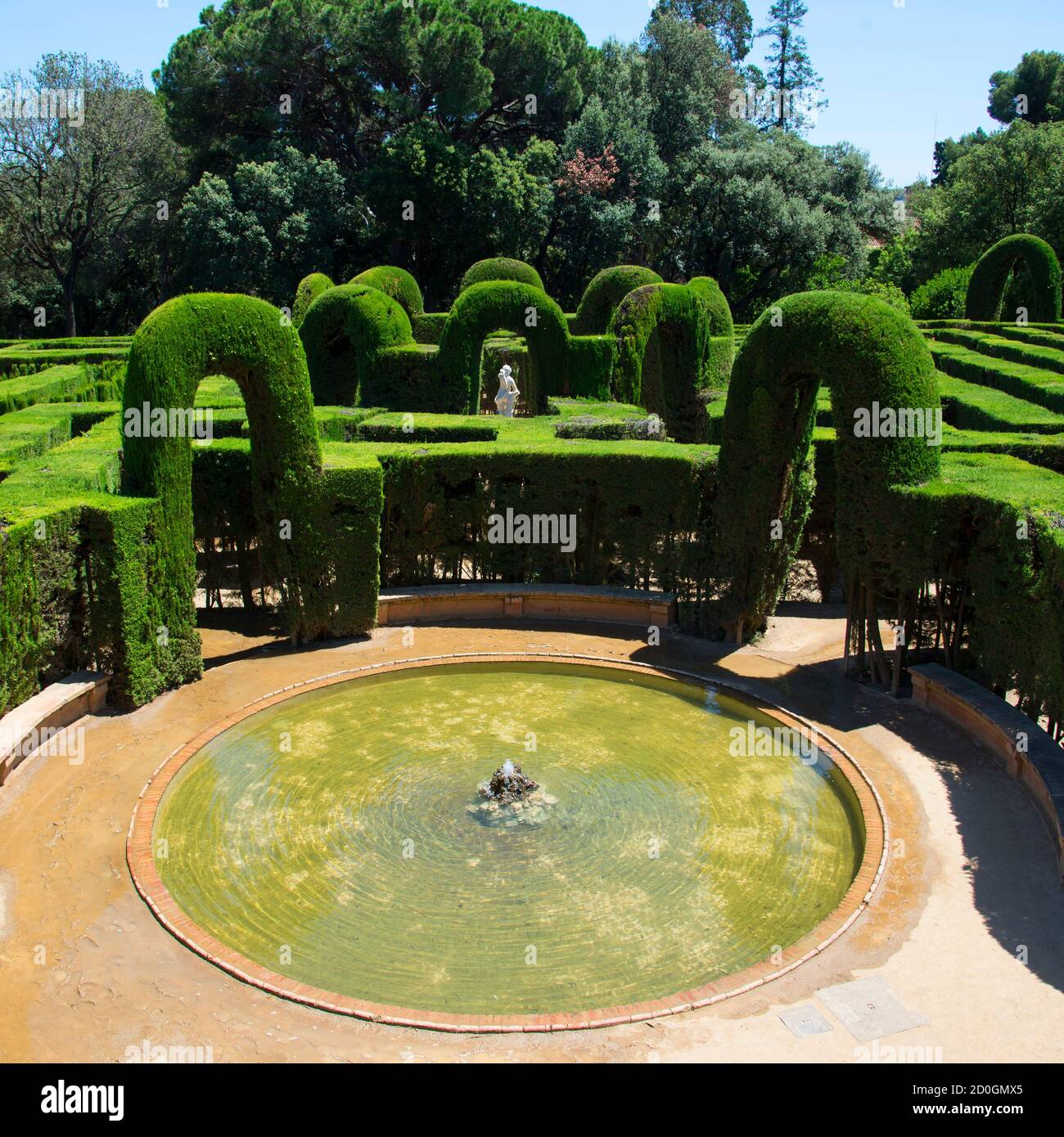 The Parc del Laberint d'Horta, Barcelona Stock Photo - Alamy
