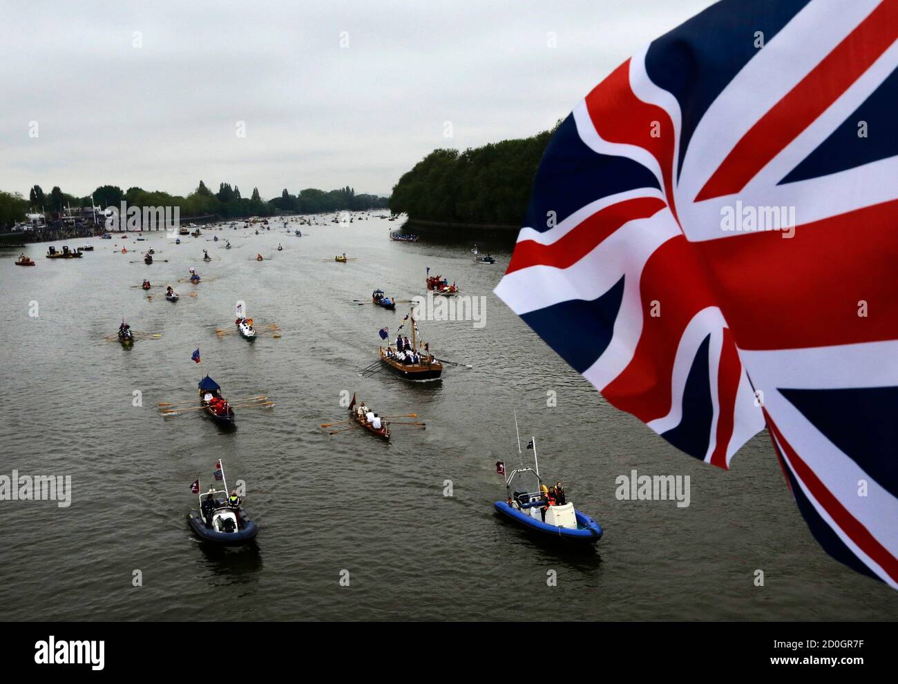 Muster boats hi-res stock photography and images - Alamy