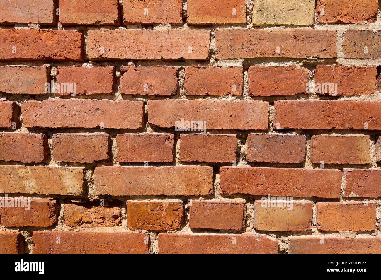Two color brick wall hi-res stock photography and images - Alamy