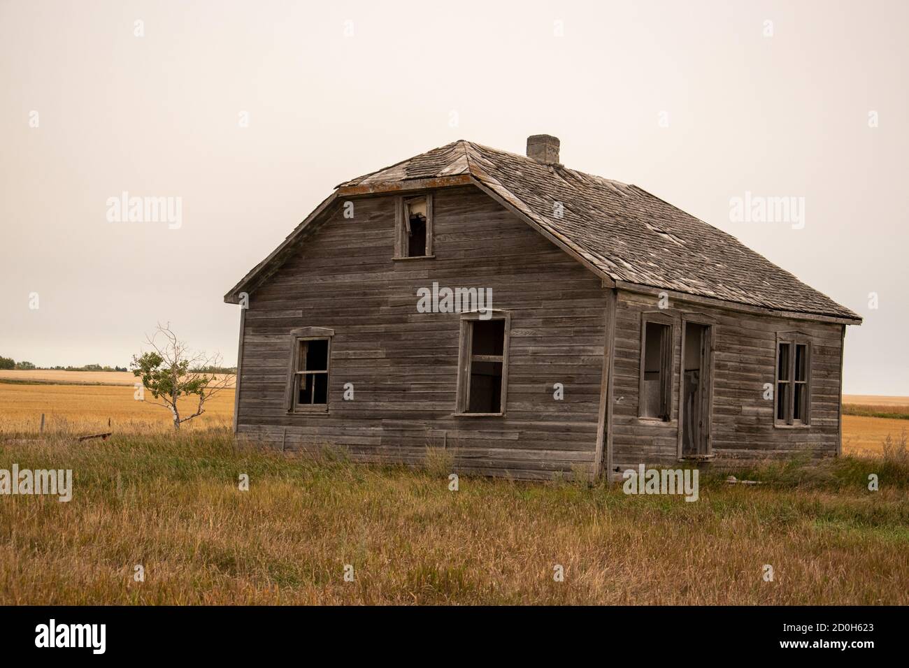 September 14th, 2020; Eastern, Saskatchewan, Canada. Abandoned ...
