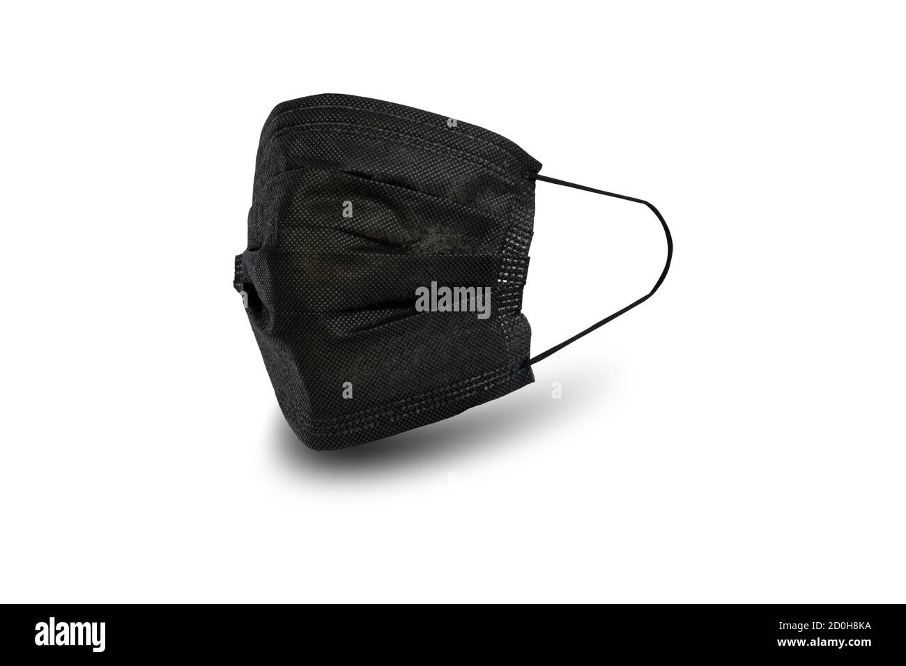 Black sanitary napkin mask for preventing spreading and respiratory ...