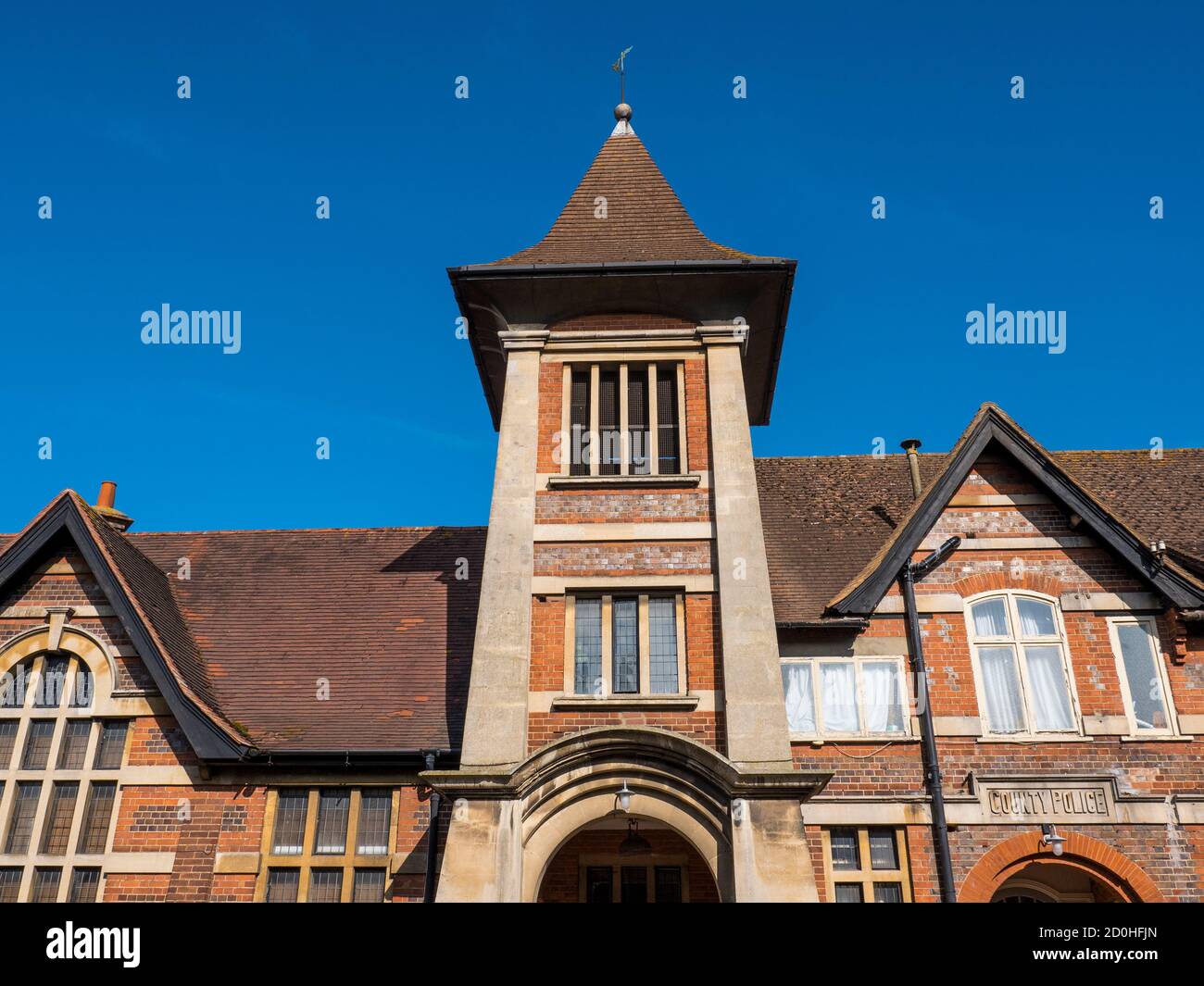 Old Police Building, Wokingham, Berkshire, England, UK, GB Stock Photo ...