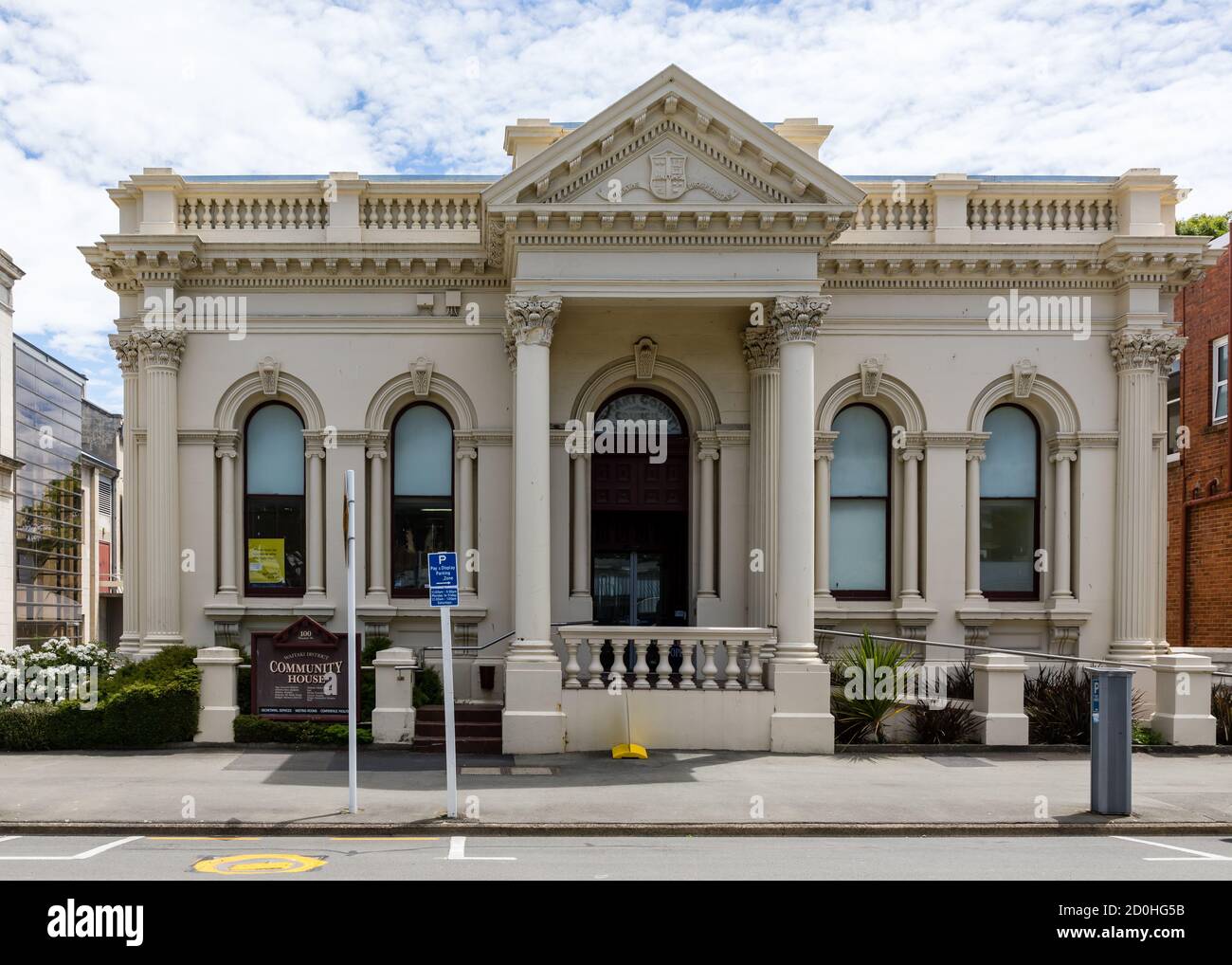 The former Waitaki County Council Chambers, today the Waitaki District ...