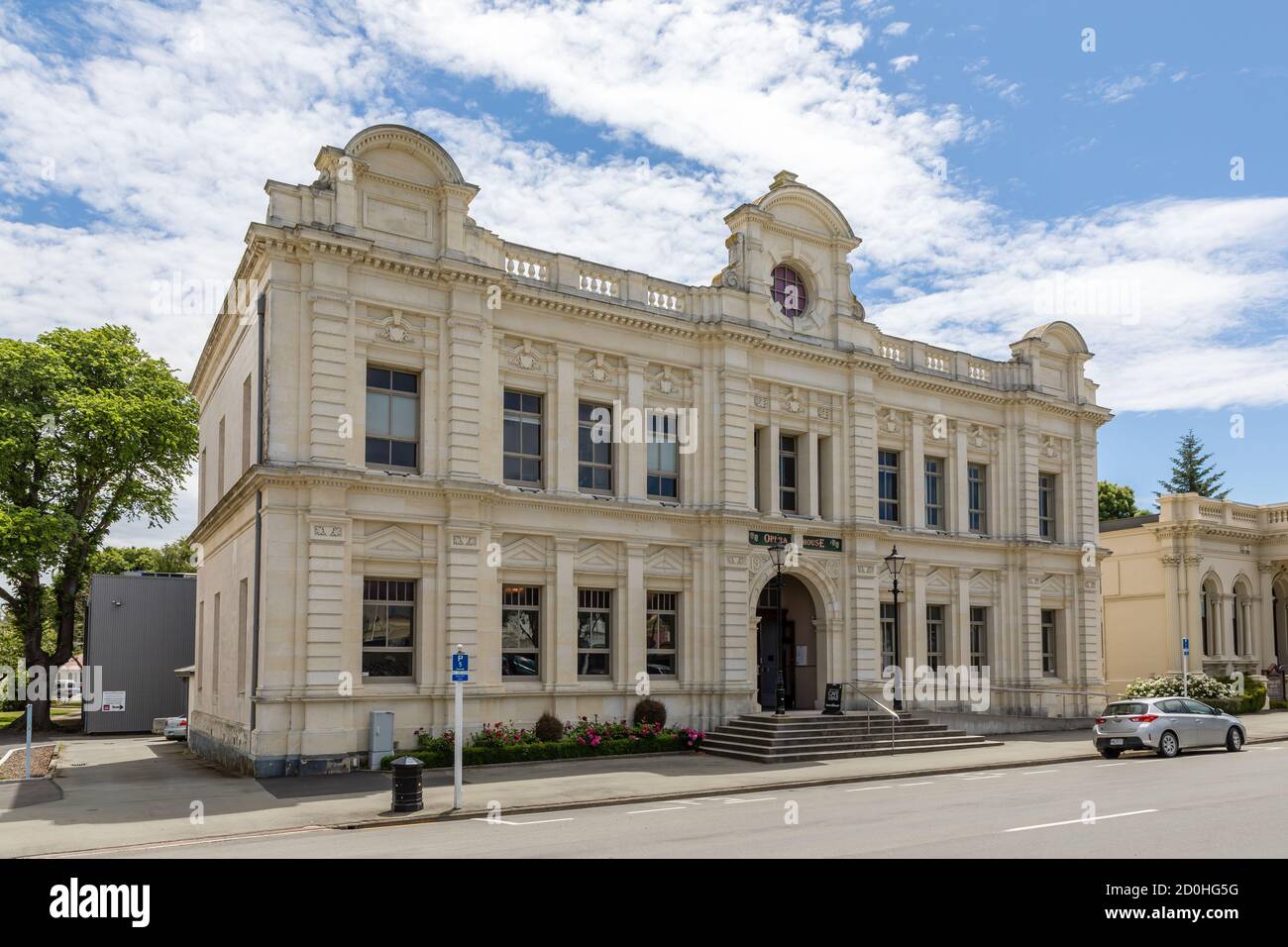 The Opera House in Oamaru, Otago, New Zealand, a Victorian Style ...