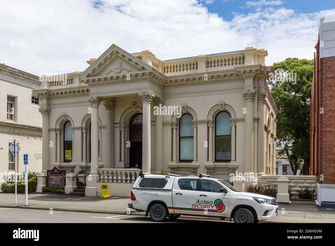 The former Waitaki County Council Chambers, today the Waitaki District ...