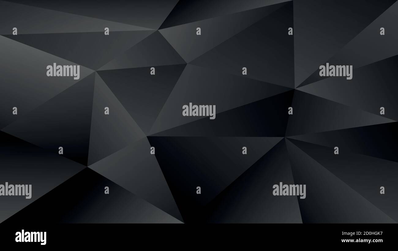 black triangle, dark wallpaper background pattern Stock Vector Image ...