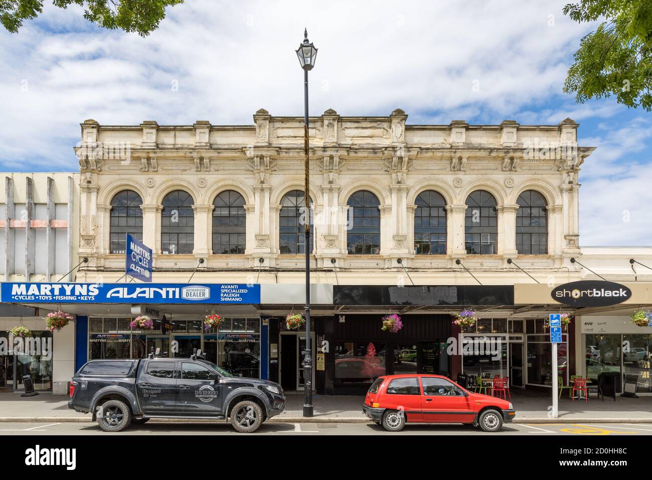 One of the heritage buildings in Victorian Style in Thames Street in ...