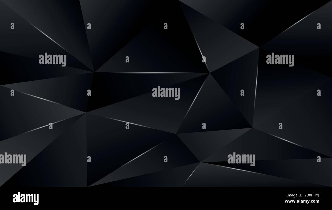 black triangle, dark wallpaper background pattern Stock Vector Image ...