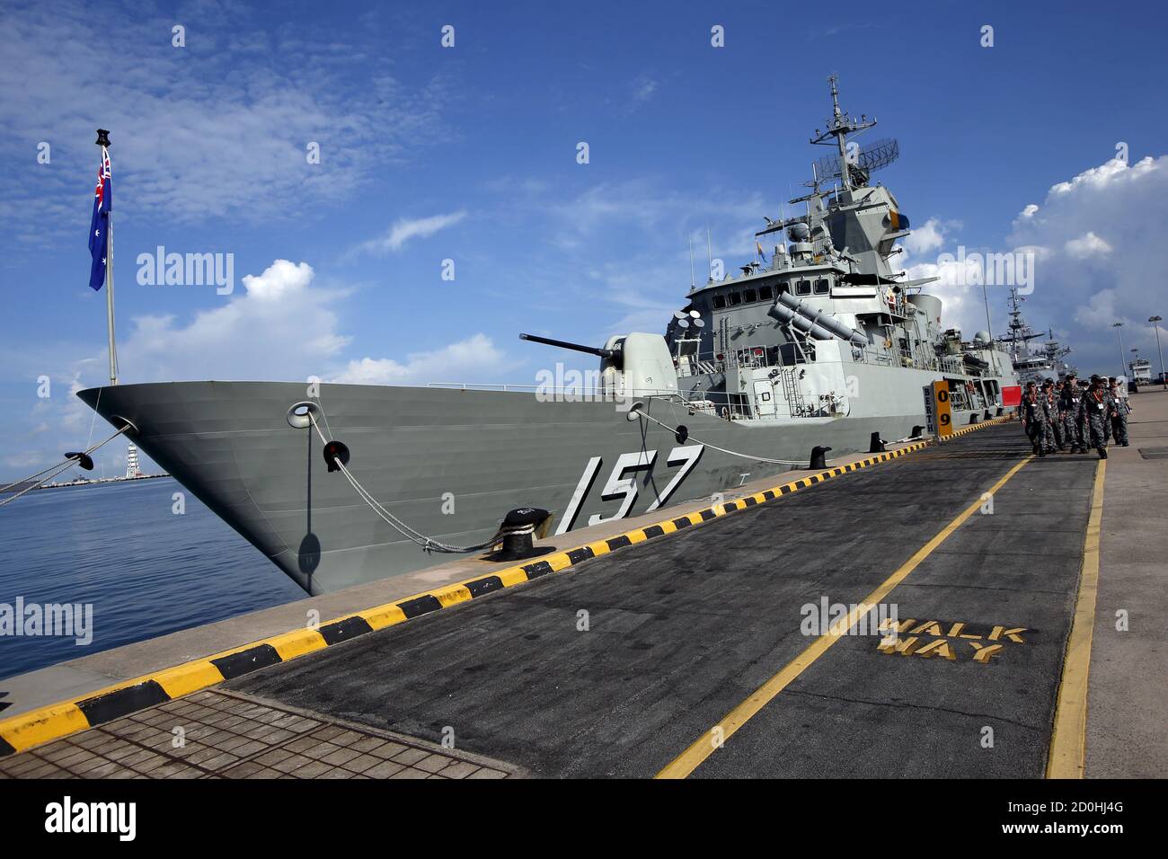 Australian navy personnel hi-res stock photography and images - Alamy