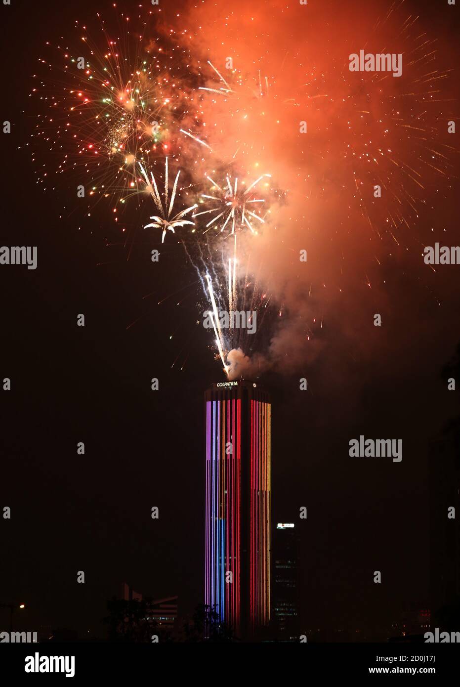 Colpatria tower hi-res stock photography and images - Alamy