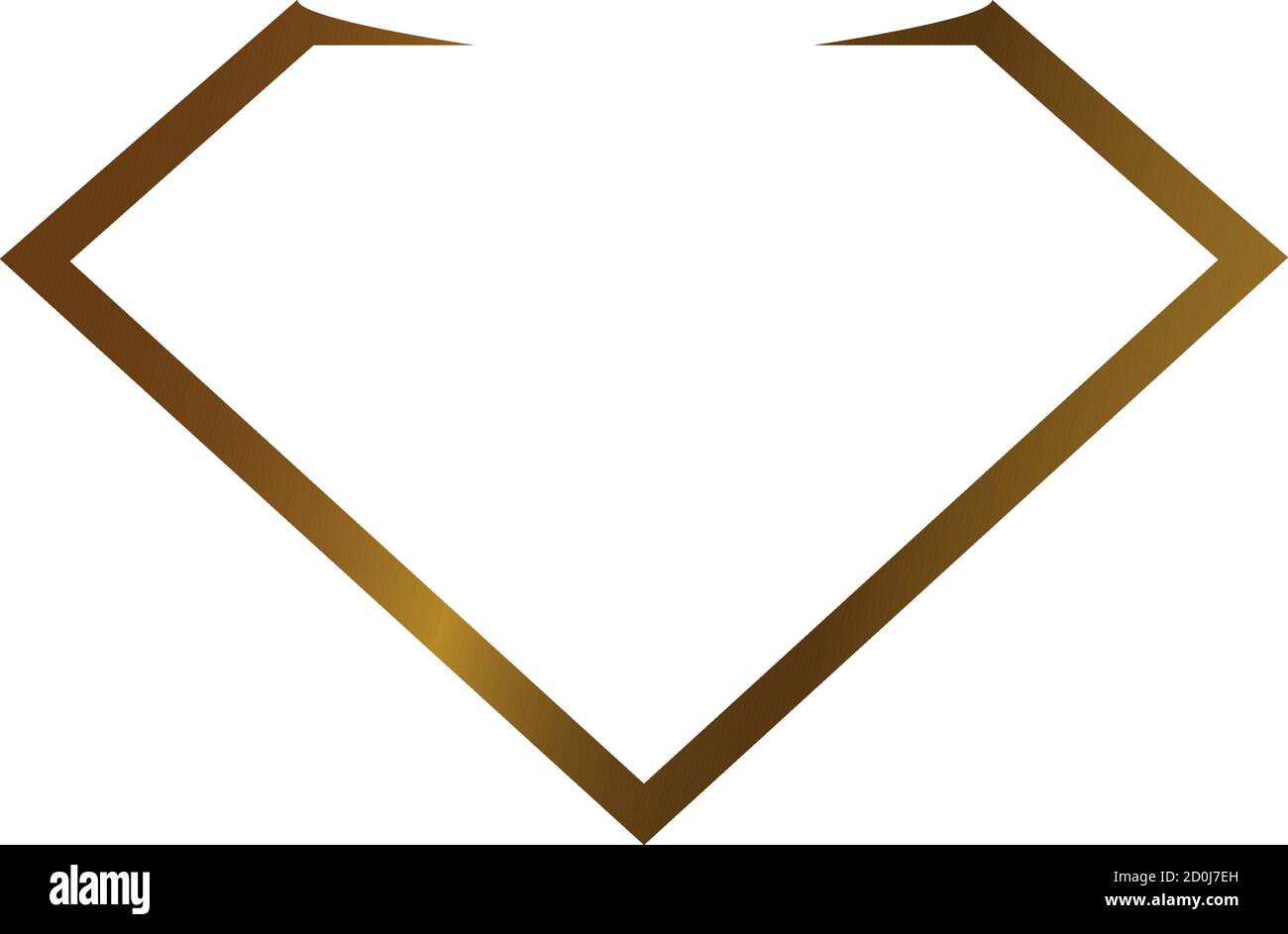 Gold diamond shape Stock Vector Images - Alamy