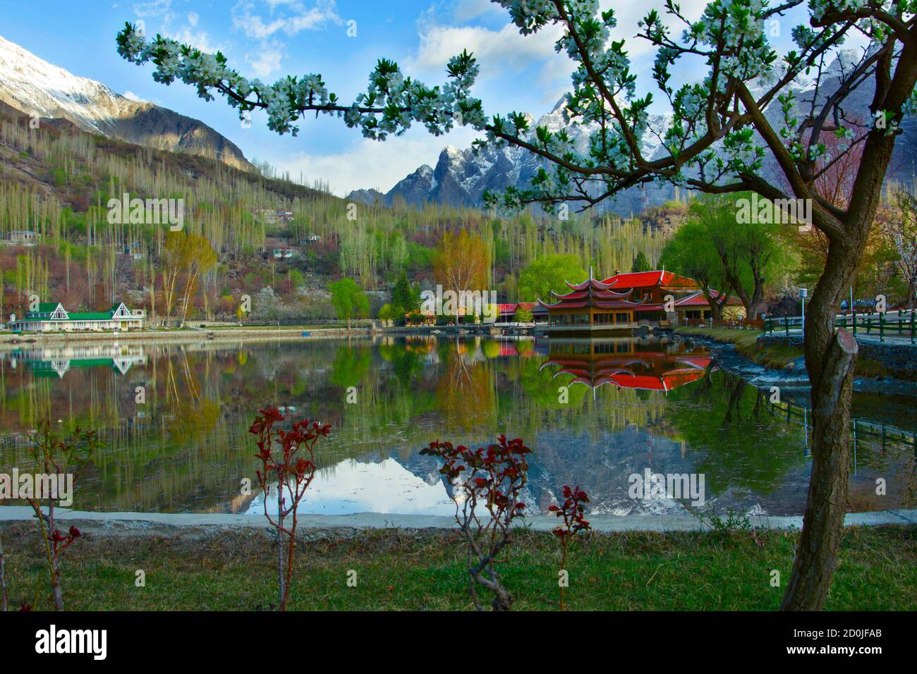 Lower Kachura Lake, also known as Shangrila Lake is located in Kachura ...