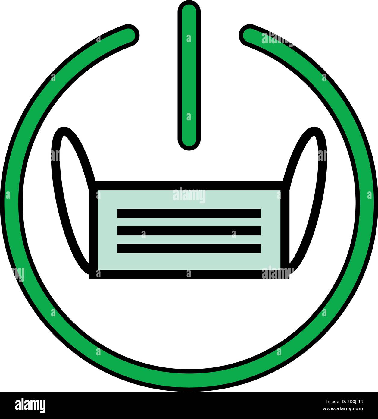 Woman mask off Stock Vector Images - Alamy