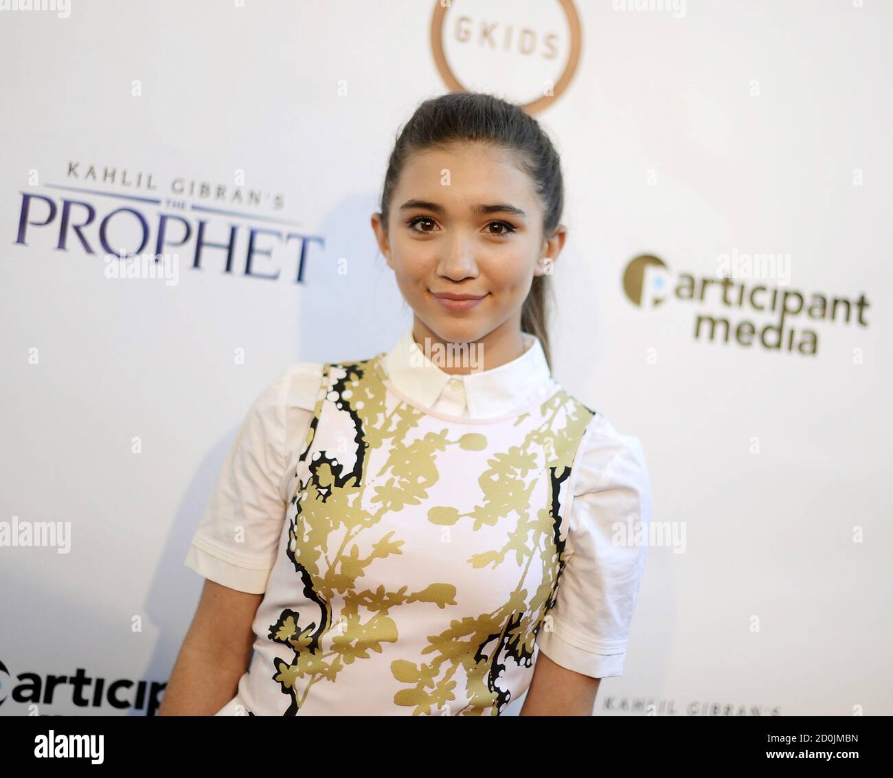 Rowan blanchard 2015 hi-res stock photography and images - Alamy