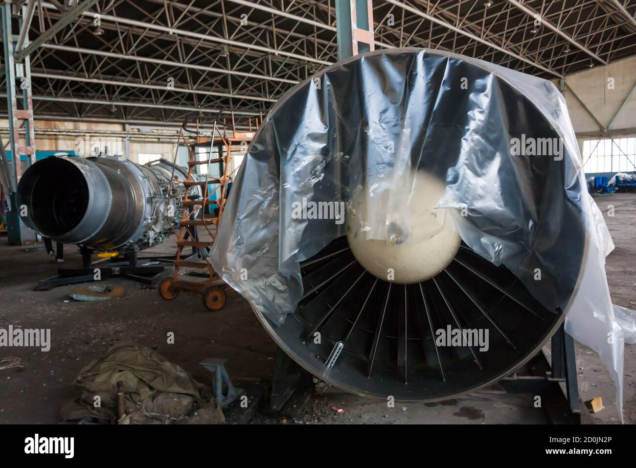 Aircraft engines maintenance in hi-res stock photography and images - Alamy