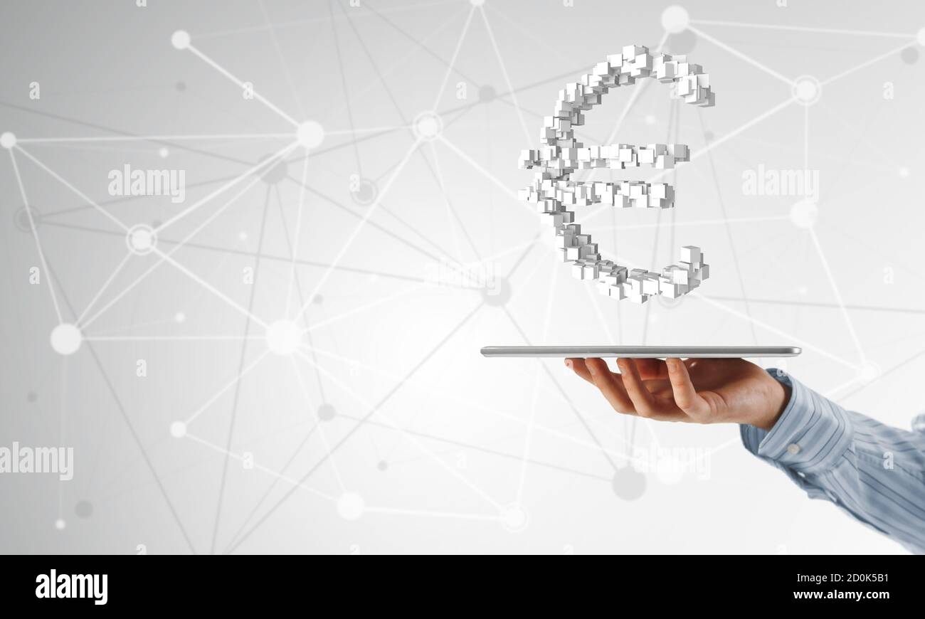 Electronic business concept Stock Photo - Alamy