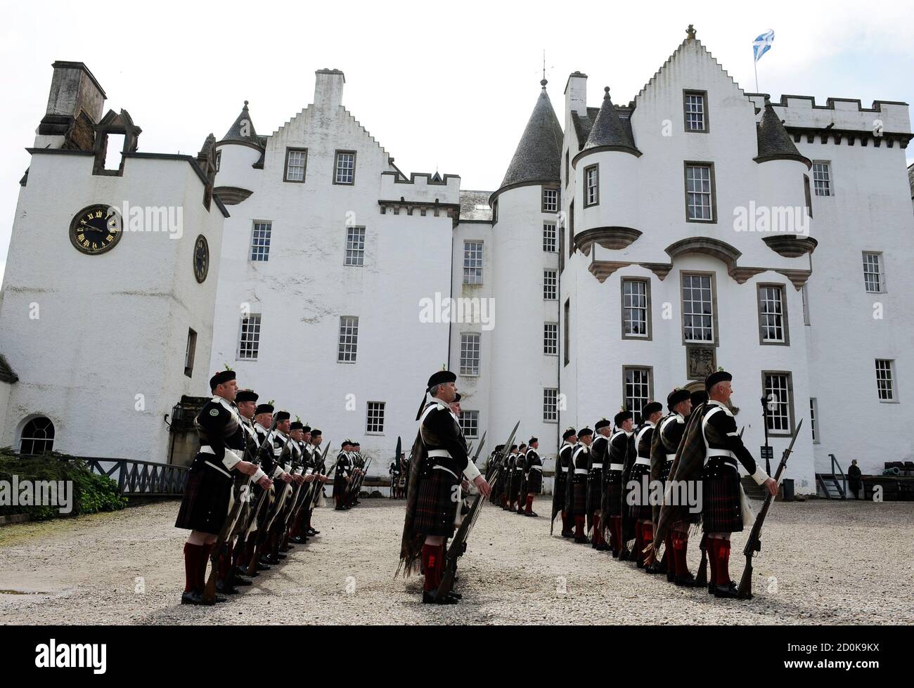 The atholl highlanders victoria hi-res stock photography and images - Alamy