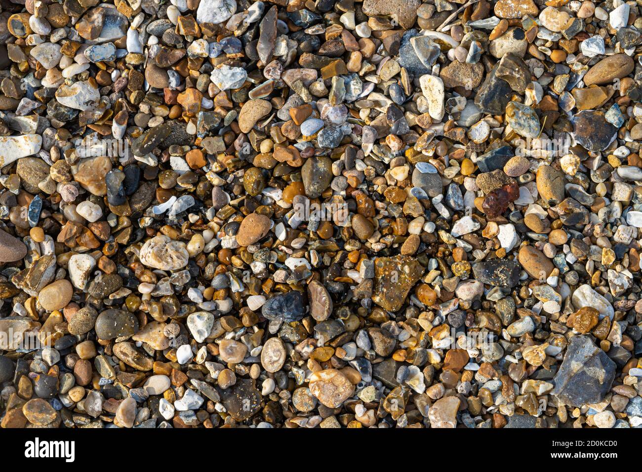 gravel texture background looking down from above Stock Photo - Alamy