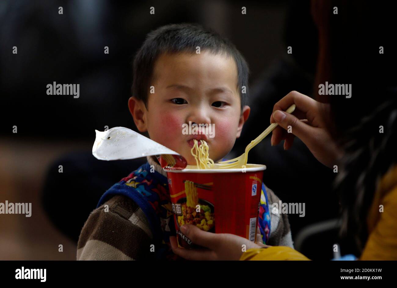 Train china noodles hi-res stock photography and images - Alamy