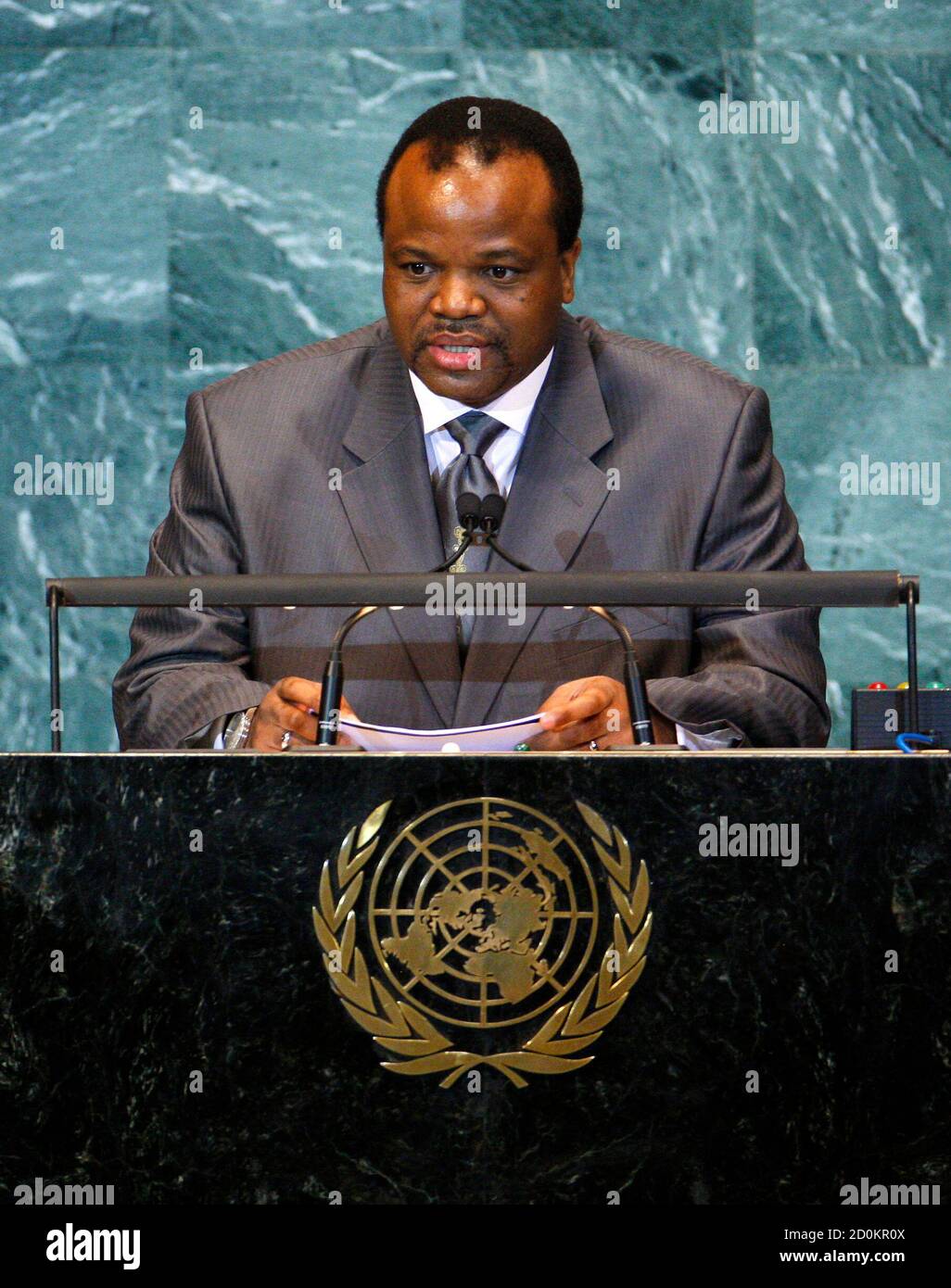 Mswati iii king swaziland head hi-res stock photography and images - Alamy